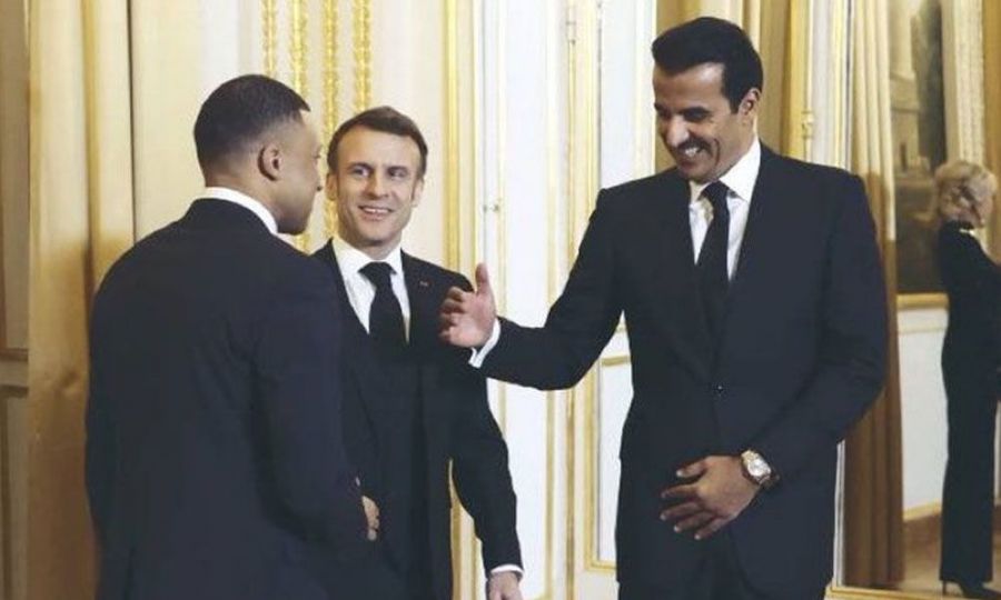 French Prime Minister Emmanuel Macron to Kylian Mbappe - 'You're going ...