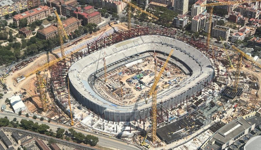 Barcelona announce updated figures for Camp Nou renovations including ...