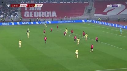 WATCH: Ferran Torres nets third goal for Spain in Georgia